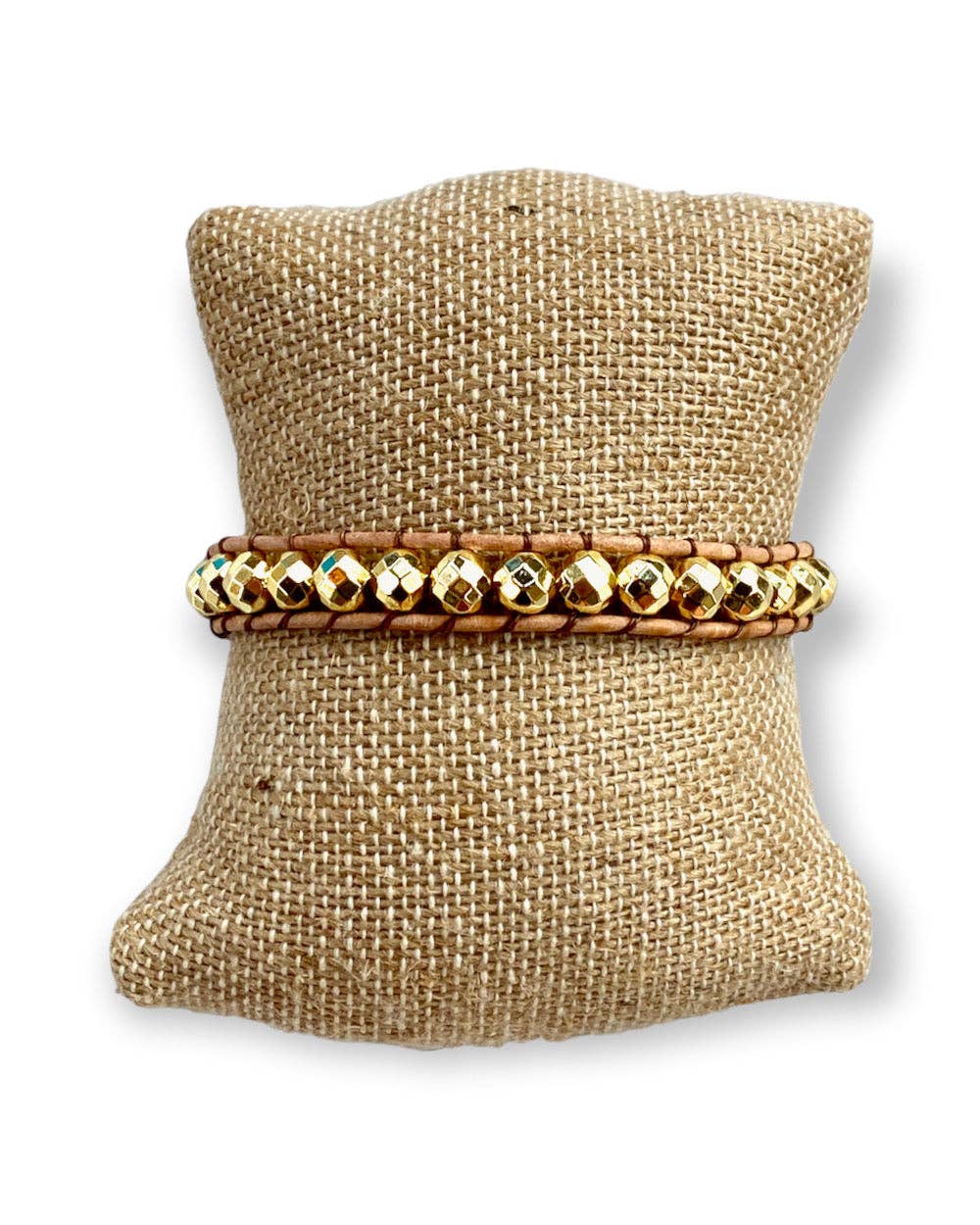 Czech Crystal Threaded Wrap – Cedar & Thread