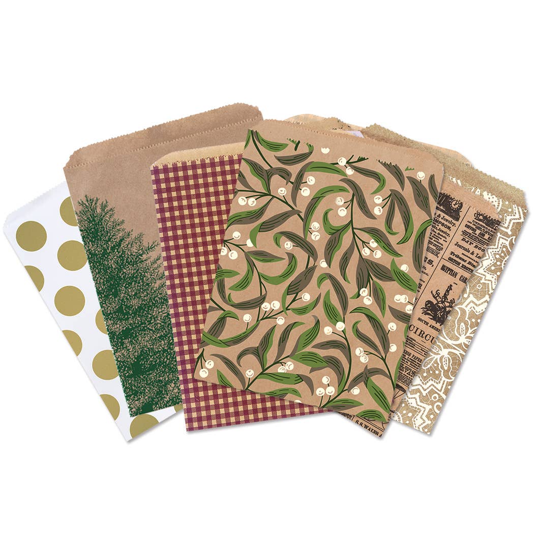 Printed Paper Merchandise Bags – Cedar & Thread