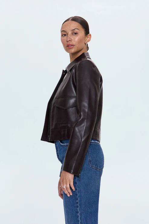 BEX SHRUNKEN JACKET- FRENCH ROAST – Cedar & Thread